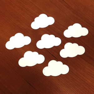 Cloud Cut Out/punch Out - Scrapbooking, Baby Shower - Etsy