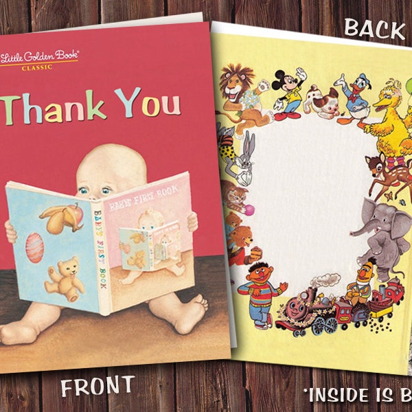 Little Golden Book Baby Shower Invitation - Etsy