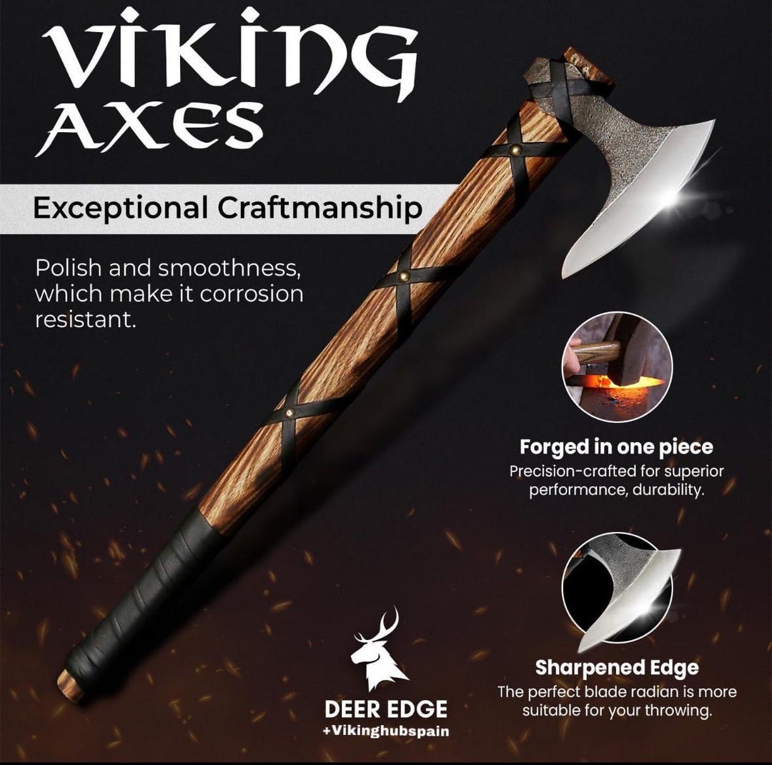 Axe Set | Viking Axe | Ragnar Axe | Norse Axe | Decorative Axe ...