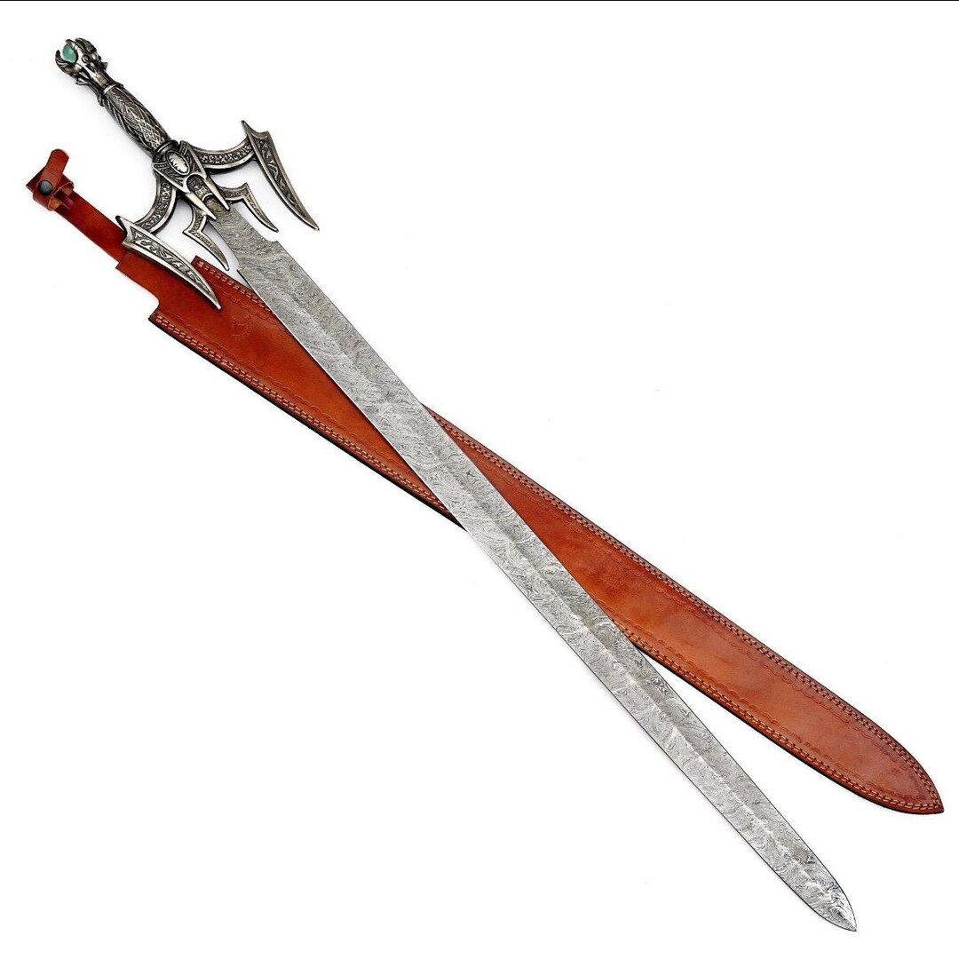 Viking Sword, Hand Forged Sword, Damascus Sword, Long Sword, Sword Real ...