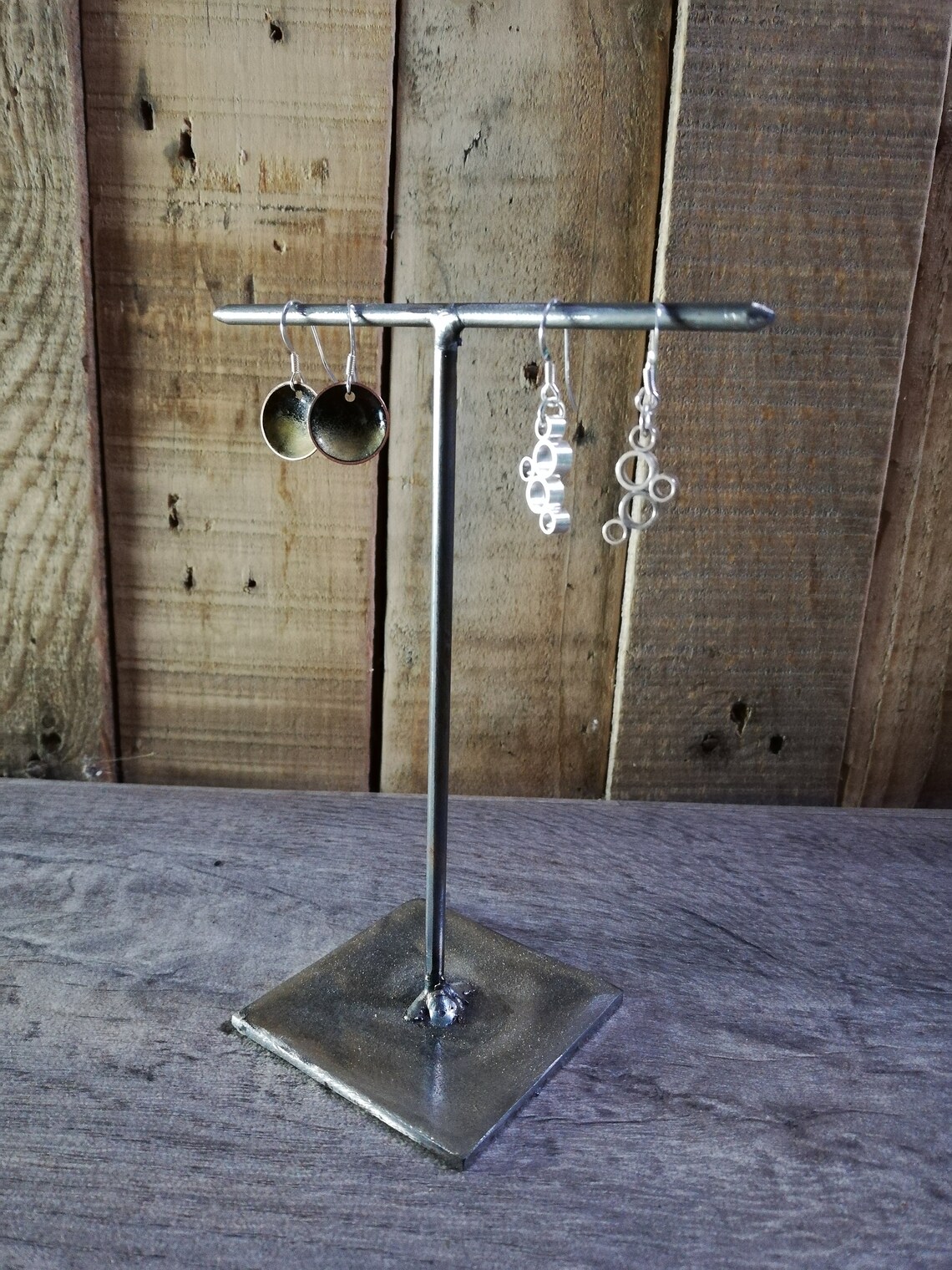 Tall Earring Bracelet Ring Stand by Wocky Metals Craft Fair - Etsy UK