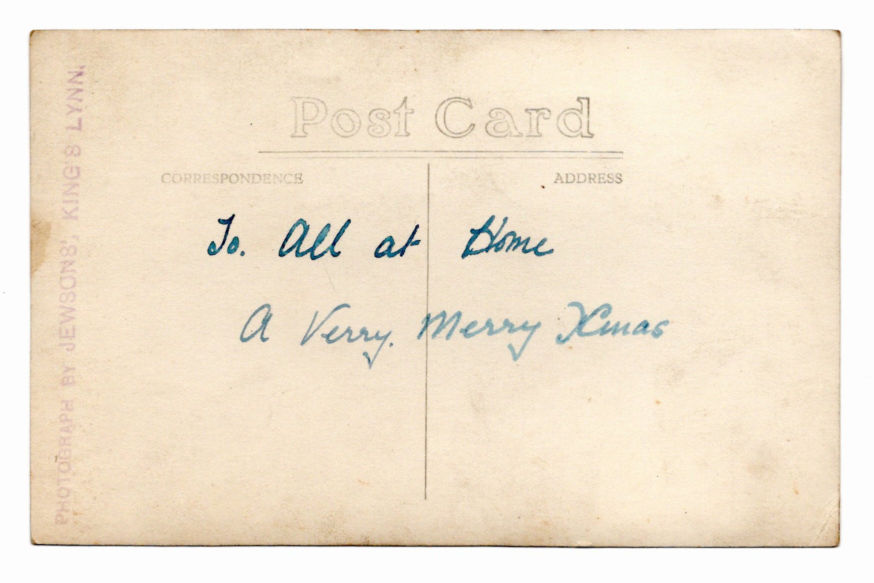 Vintage Family Photo Postcard - Etsy