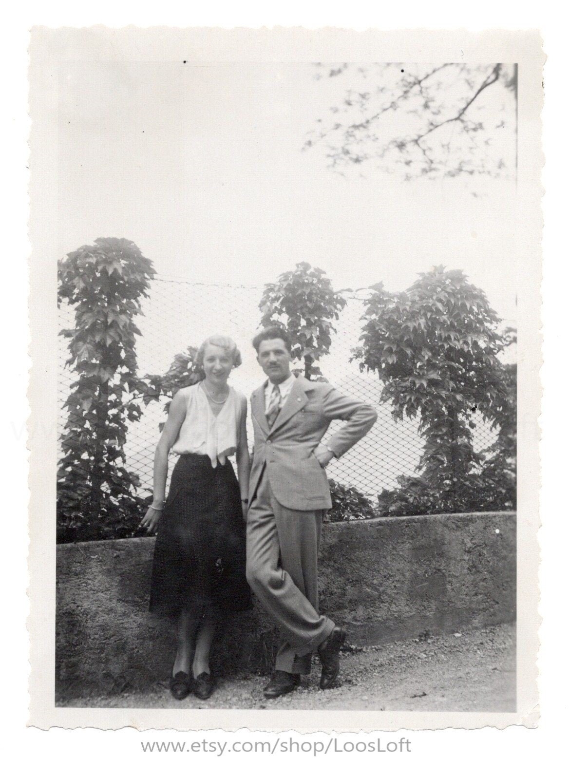 Vintage Photograph - 1930's Couple - Etsy