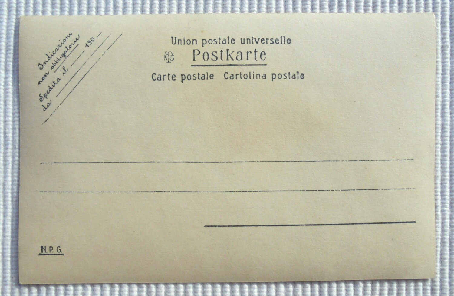 Antique Vignette Photo Postcard of a Young Child - Etsy