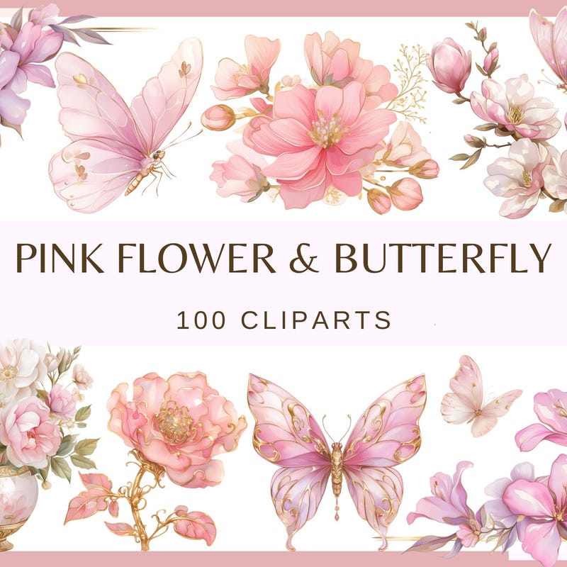 Pink Butterfly Tea Cup - Etsy UK