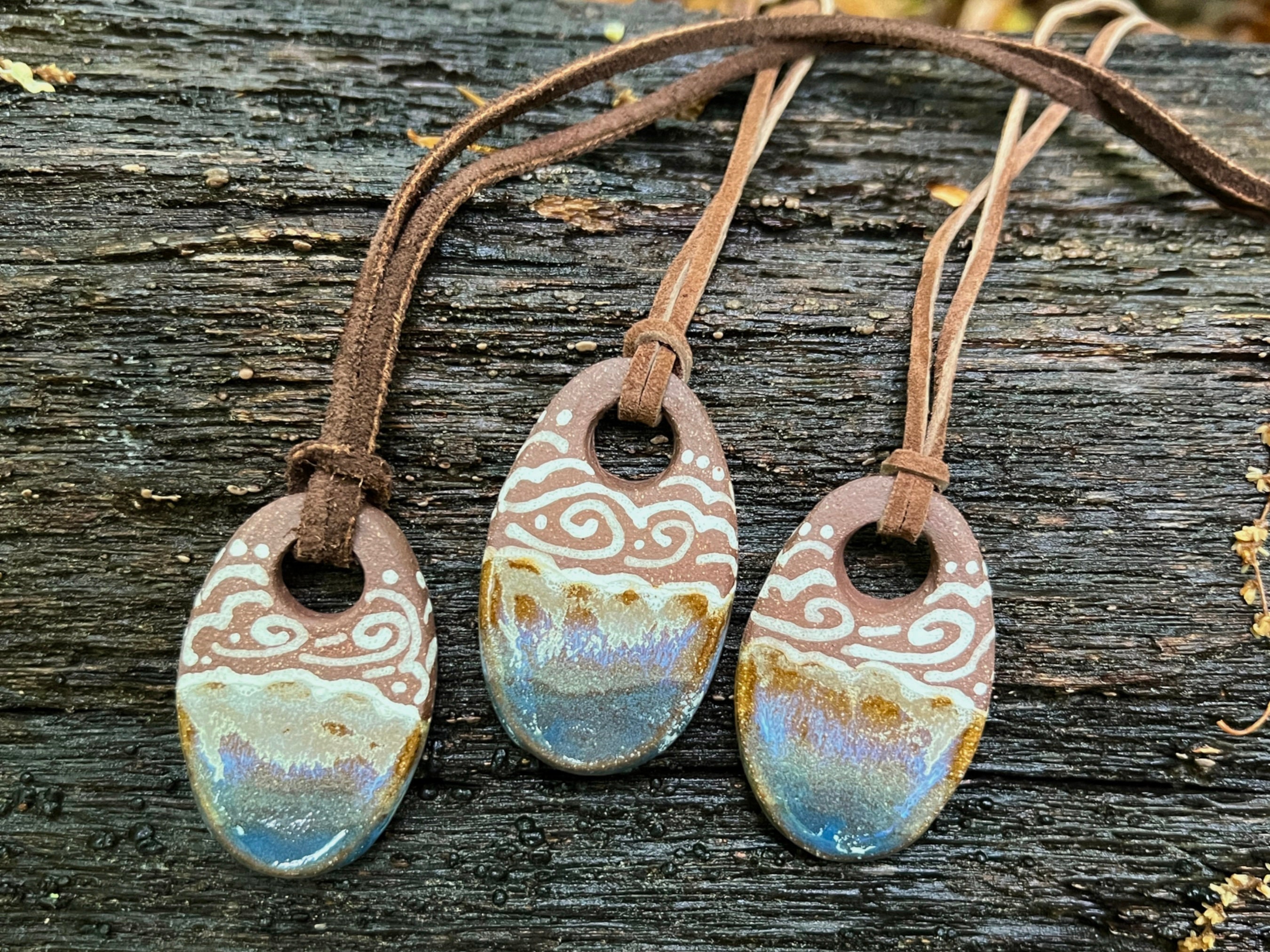 Air Pendant Ceramic Pendant Elemental Jewelry Ayurveda - Etsy