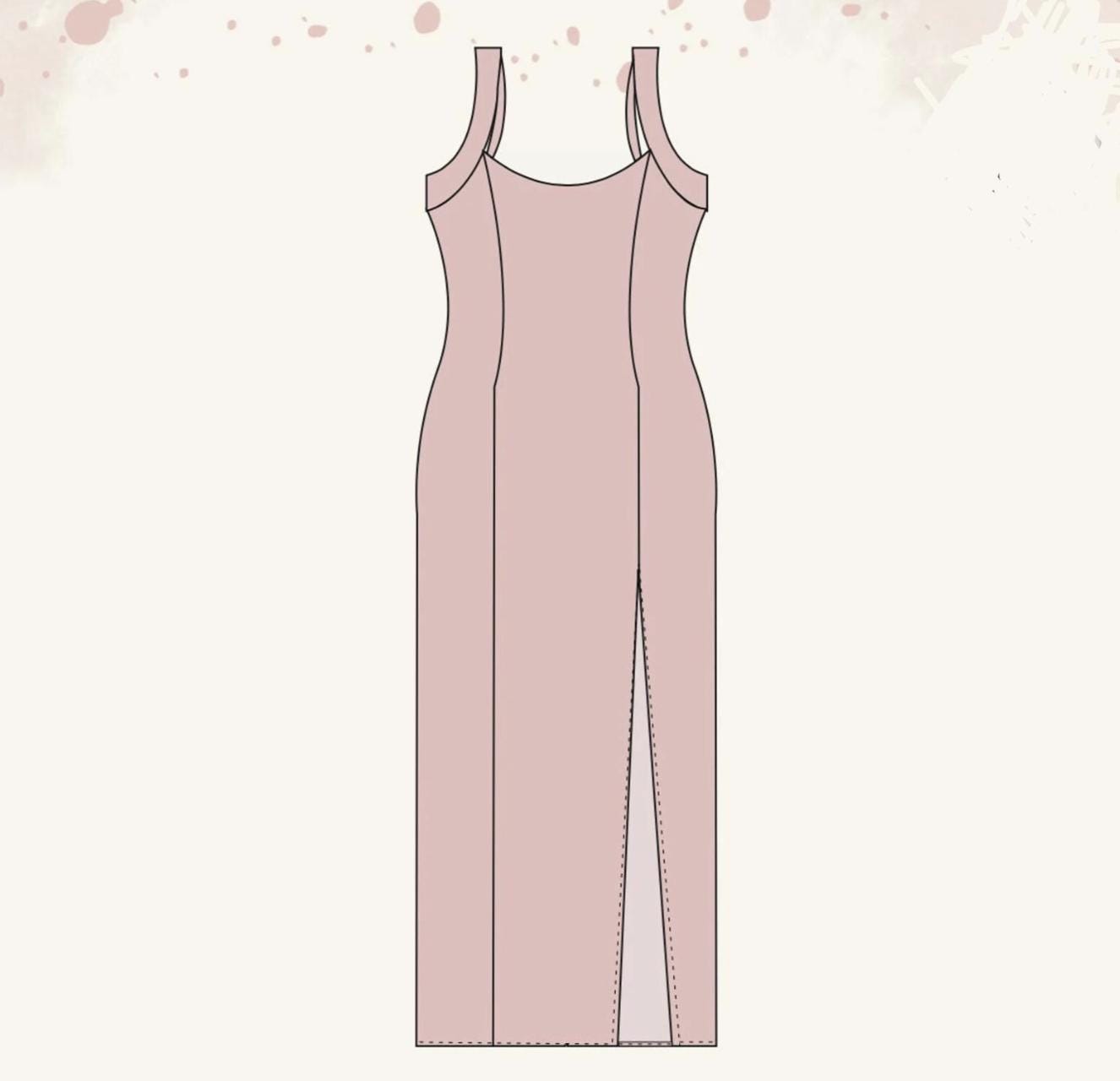 Rachel Dress Sewing Pattern | Vintage 90s Dress Pattern | Cocktail Dresses | PDF Sewing Pattern ...
