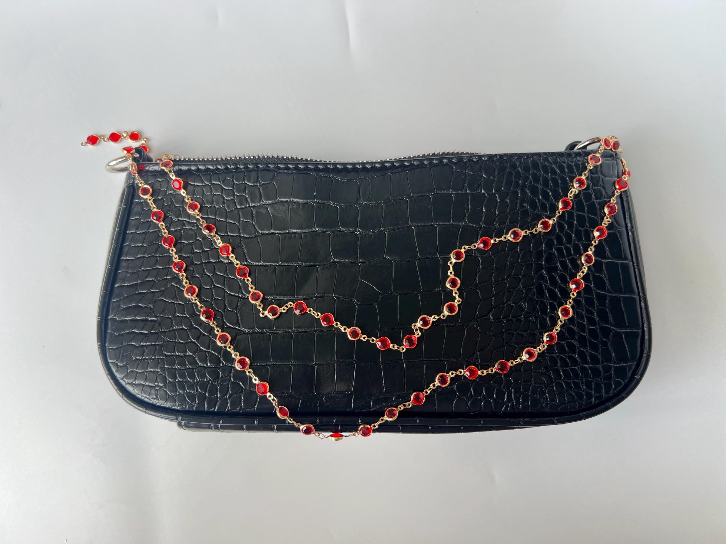 Pink Watch Bag Strap & Watch Belt , Green Red Watch Bag Strap, Clock ...