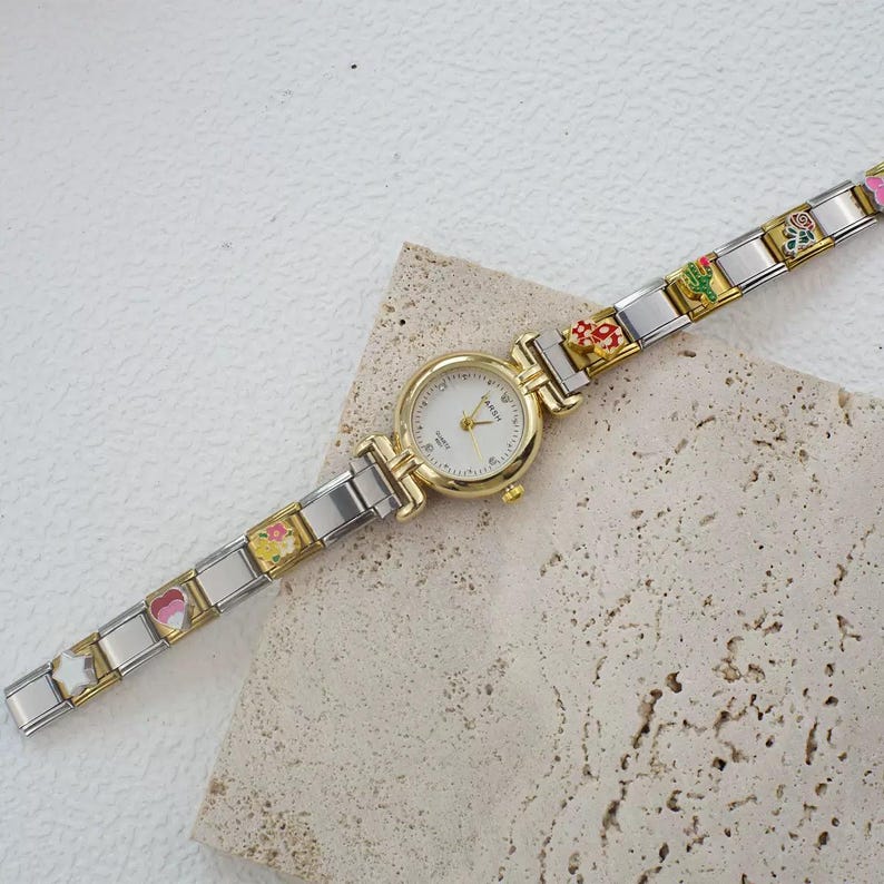 Cute Silver Modular Watch for Her,y2k Wrist Watch for Women,butterfly ...
