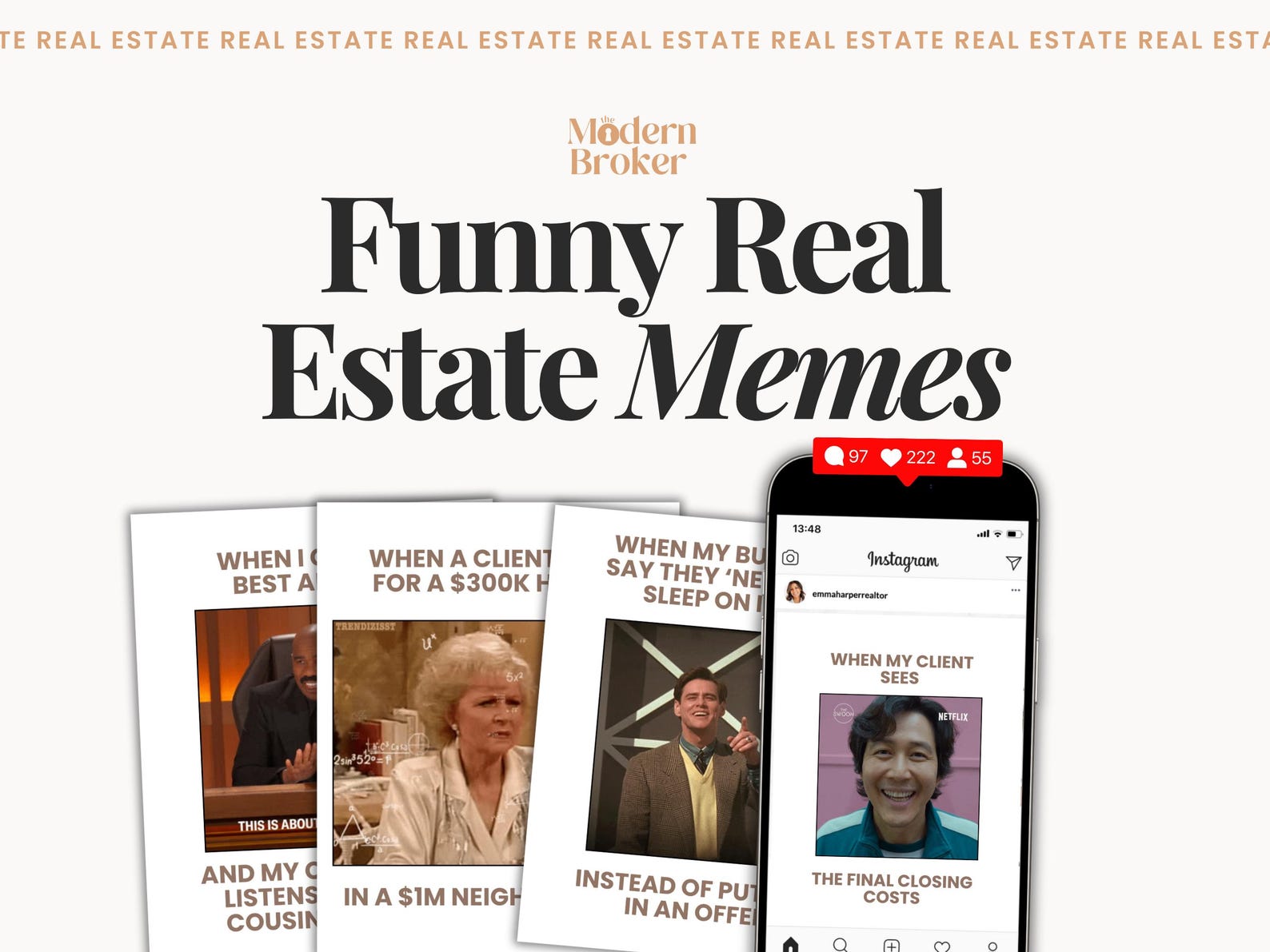 Real Estate Memes – 20 Funny Realtor Instagram Posts, Social Media ...