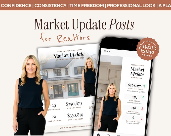 Market Update Instagram Post, Realtor Market Update, Real Estate Market ...