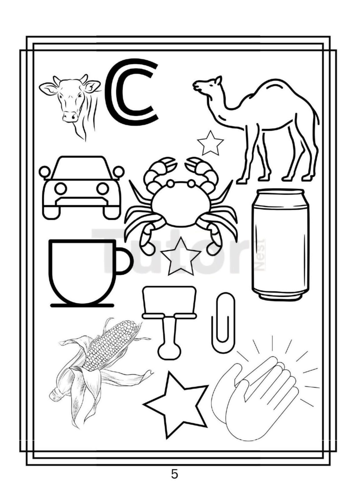 Printable Alphabet Coloring Pages for Kids | Educational Worksheets ...