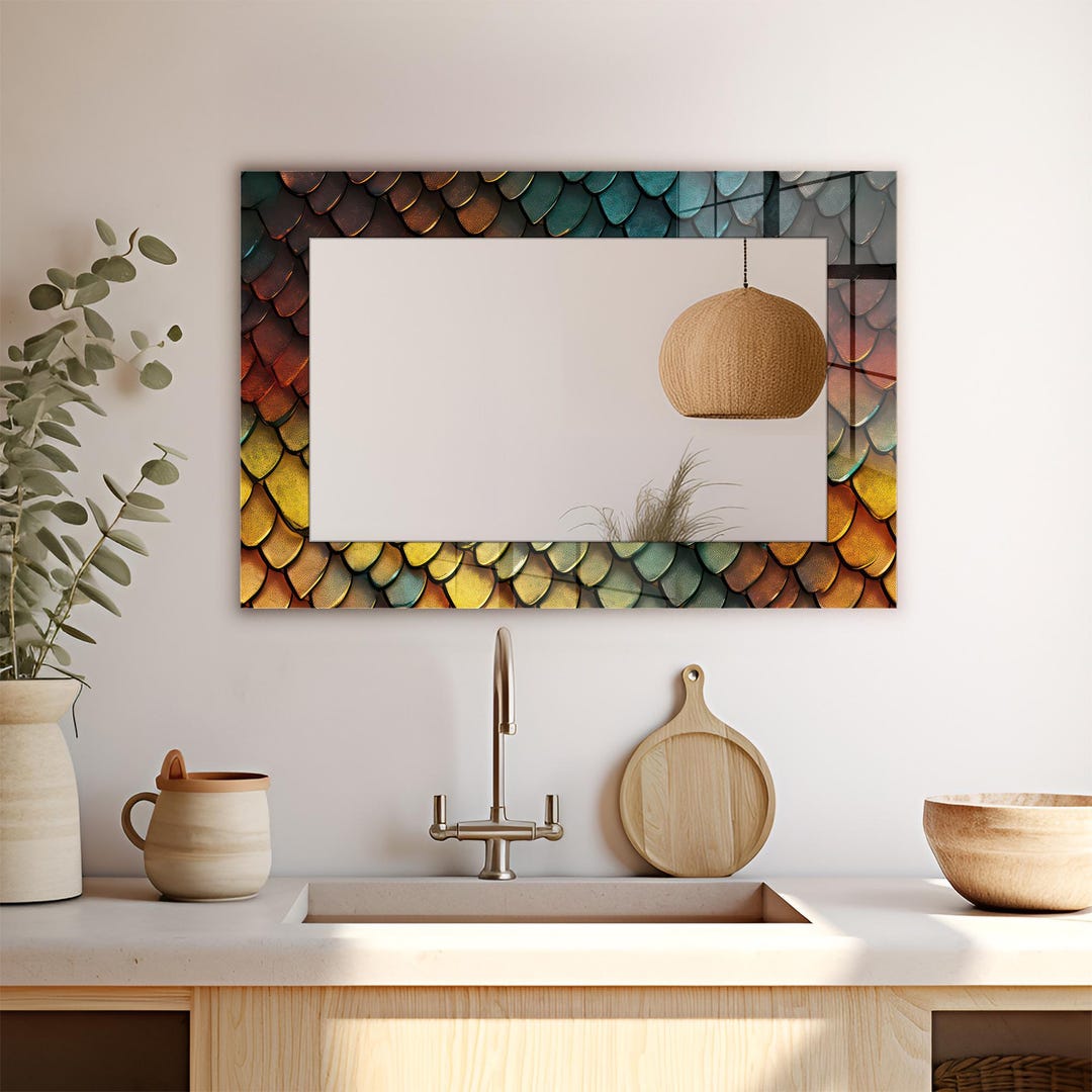 Wall Decor and Mirrors - Art Deco Mirror - Mirrors - Home Decor - Etsy UK