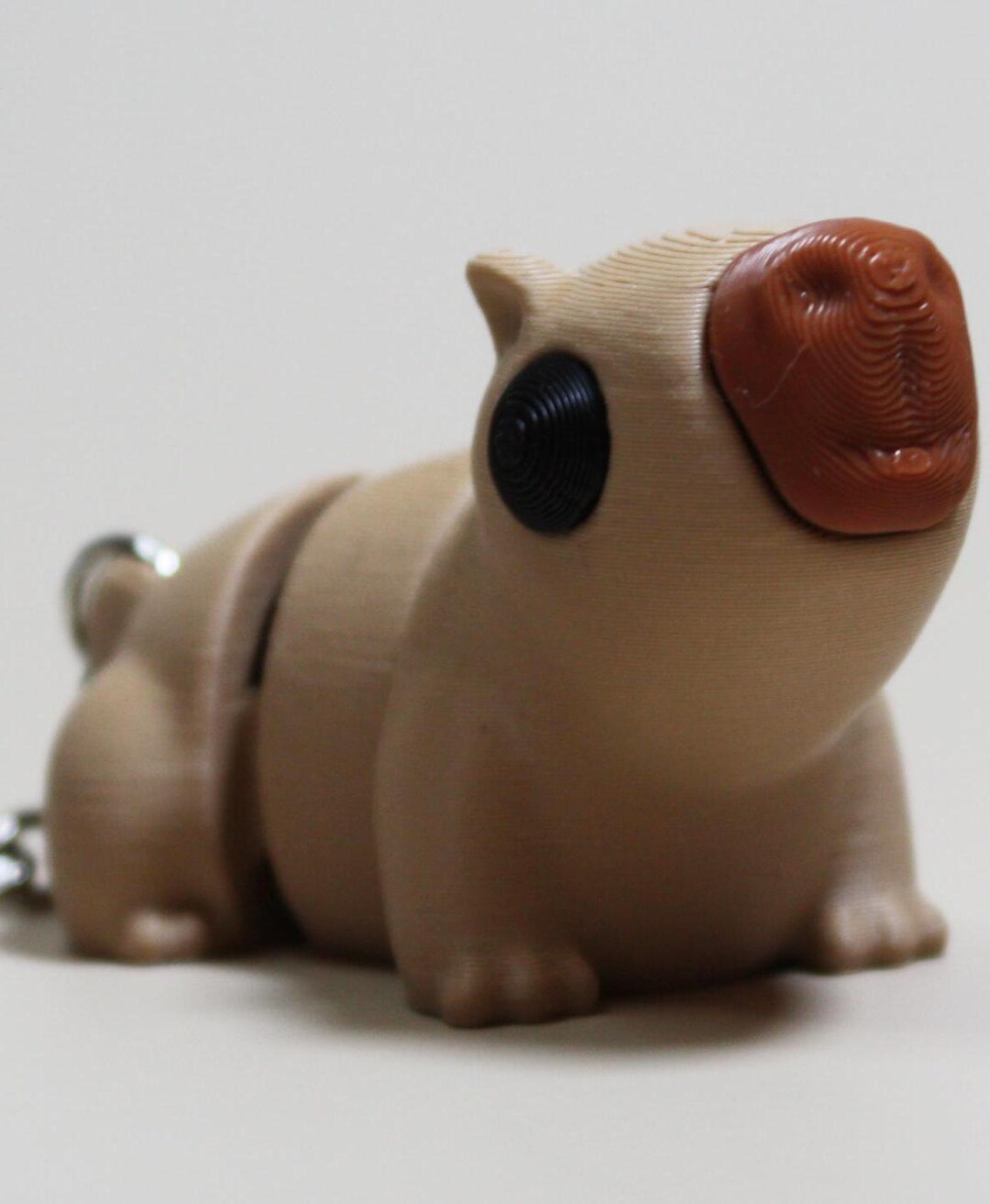 Flexi Capybara Keychain - Etsy