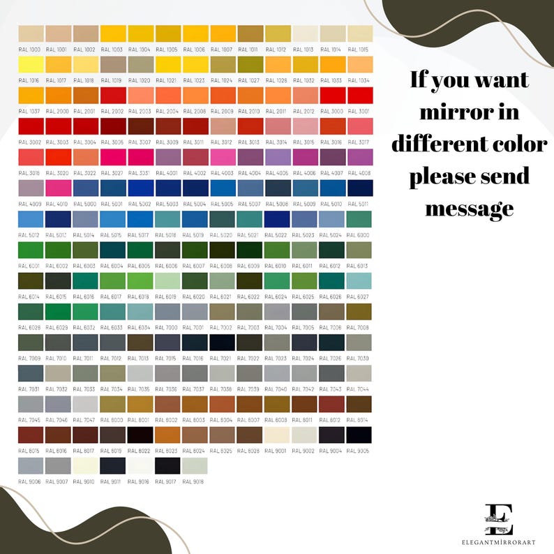 Wavy Full-length Floor Mirror: Modern Wooden Frame, Asymmetrical Design ...