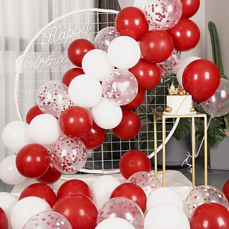 Red Helium Balloon - Etsy