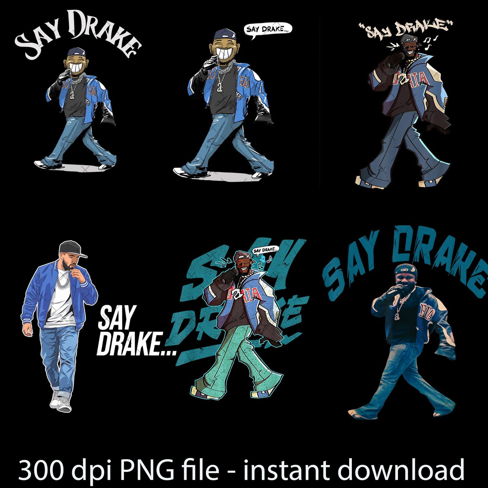 8 Bundle Kendrick Lamar Say Drake PNG, Kendrick Lamar Mustard Meme ...