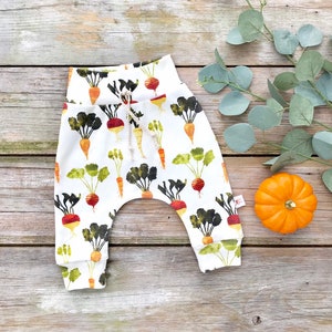 Vegetable Organic Baby Pants Gender Neutral Kids Pants | Etsy