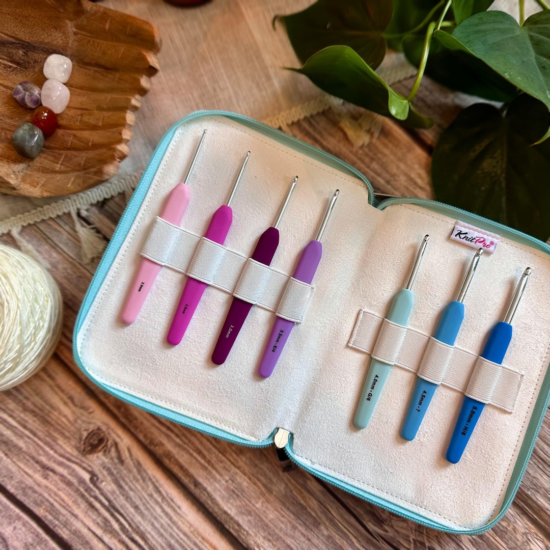 Knitpro Waves 2.0 Grande Crochet Hook Set | Crochet Gifts | Crochet Set ...