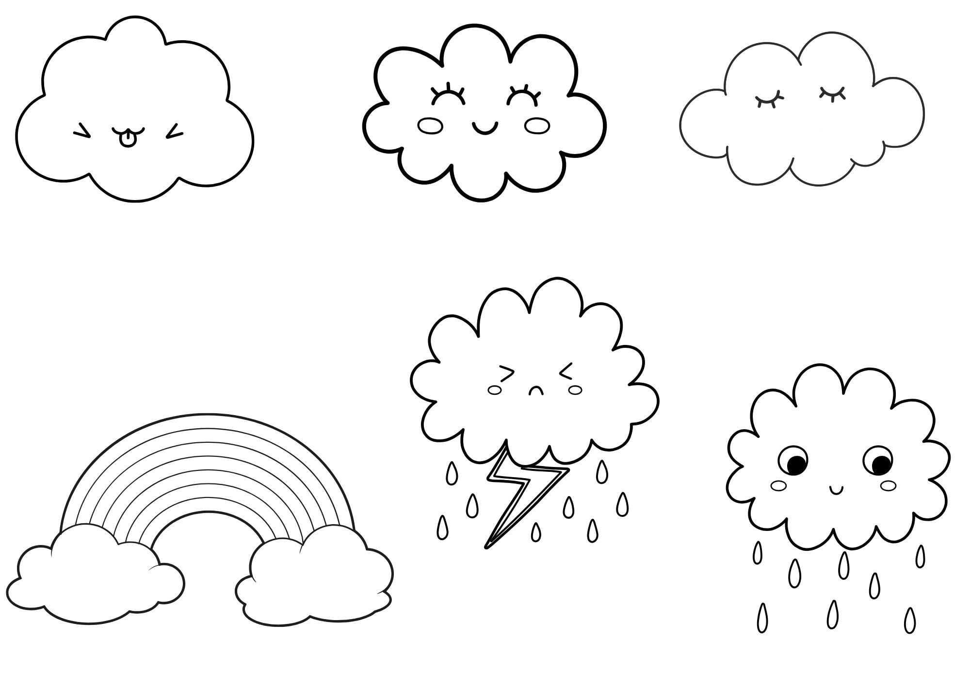 Printable Mood Board for Kids | Emotions Chart | Feelings Visual Aid ...