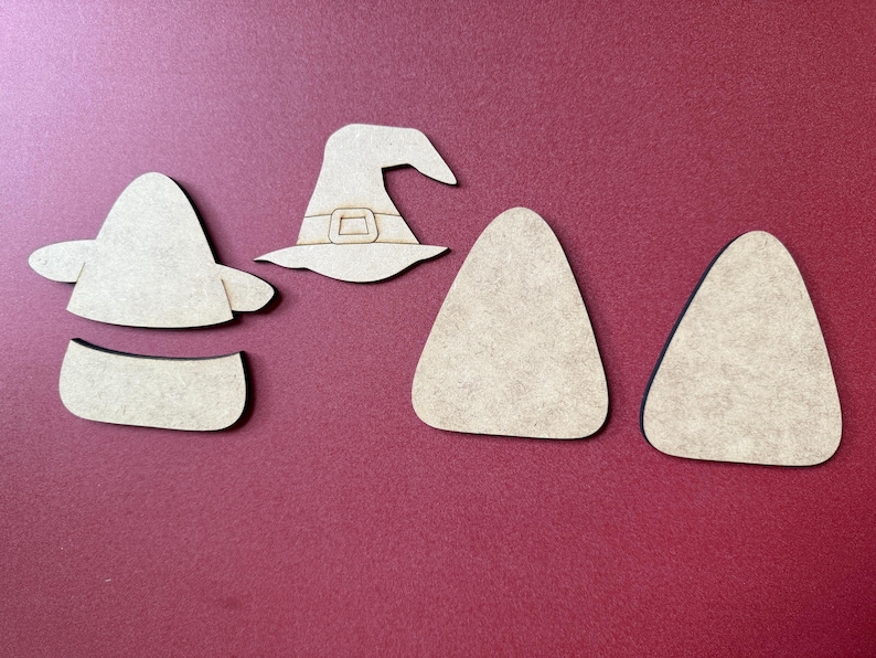 DIY Halloween Candy Corn Character Kit: Unfinished Shelf Sitters - Etsy