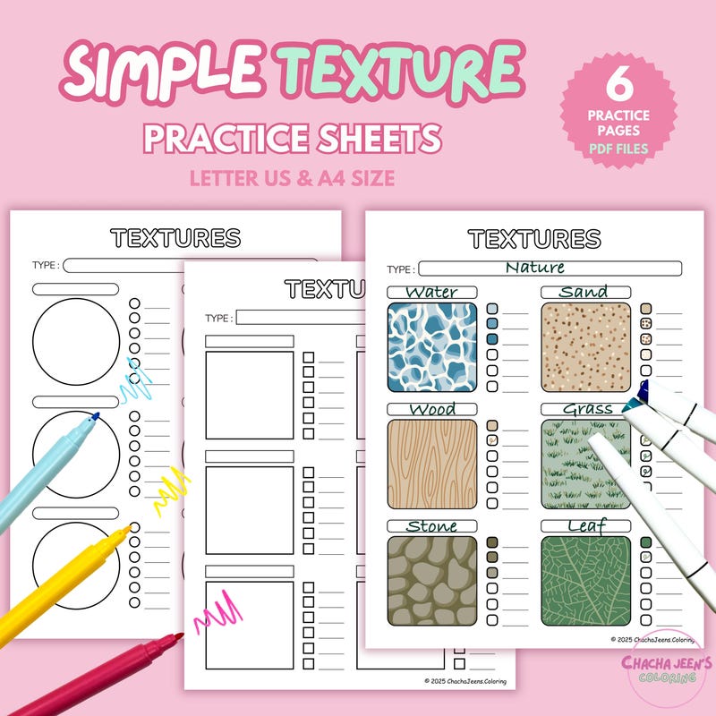 Texture Sheets - Etsy