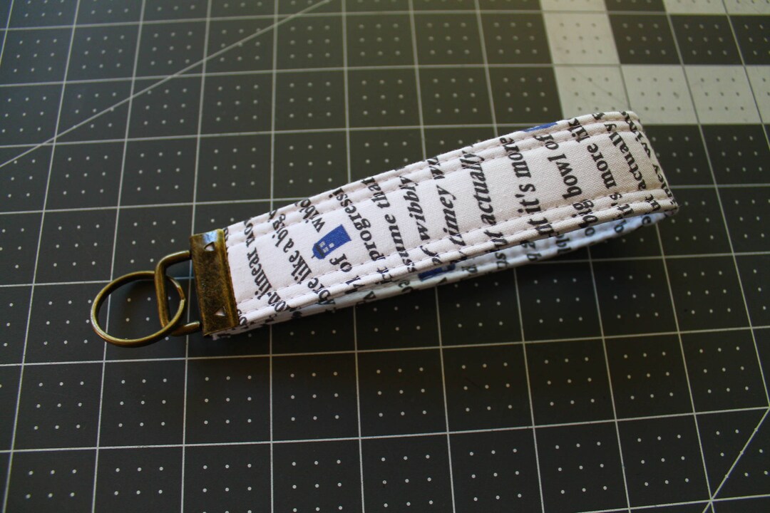 Blue Police Box Key Fob - Etsy