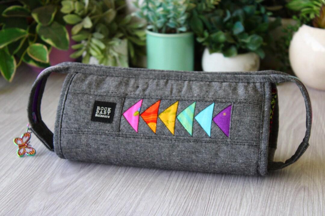 Rainbow Flying Geese Patchwork Stripe Rainbow Sew Together Bag - Etsy