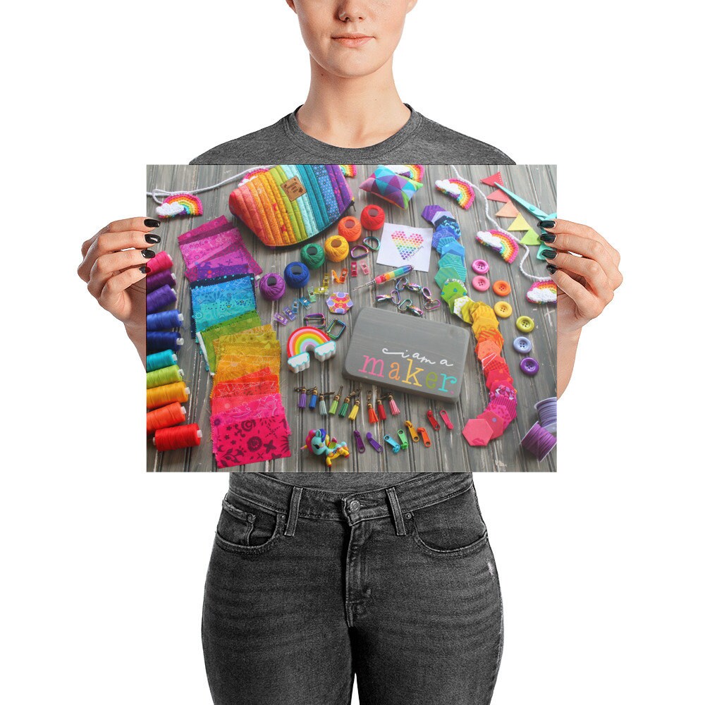 I Am a Maker Version 2.0 Printed Photograph Craft or Sewing - Etsy