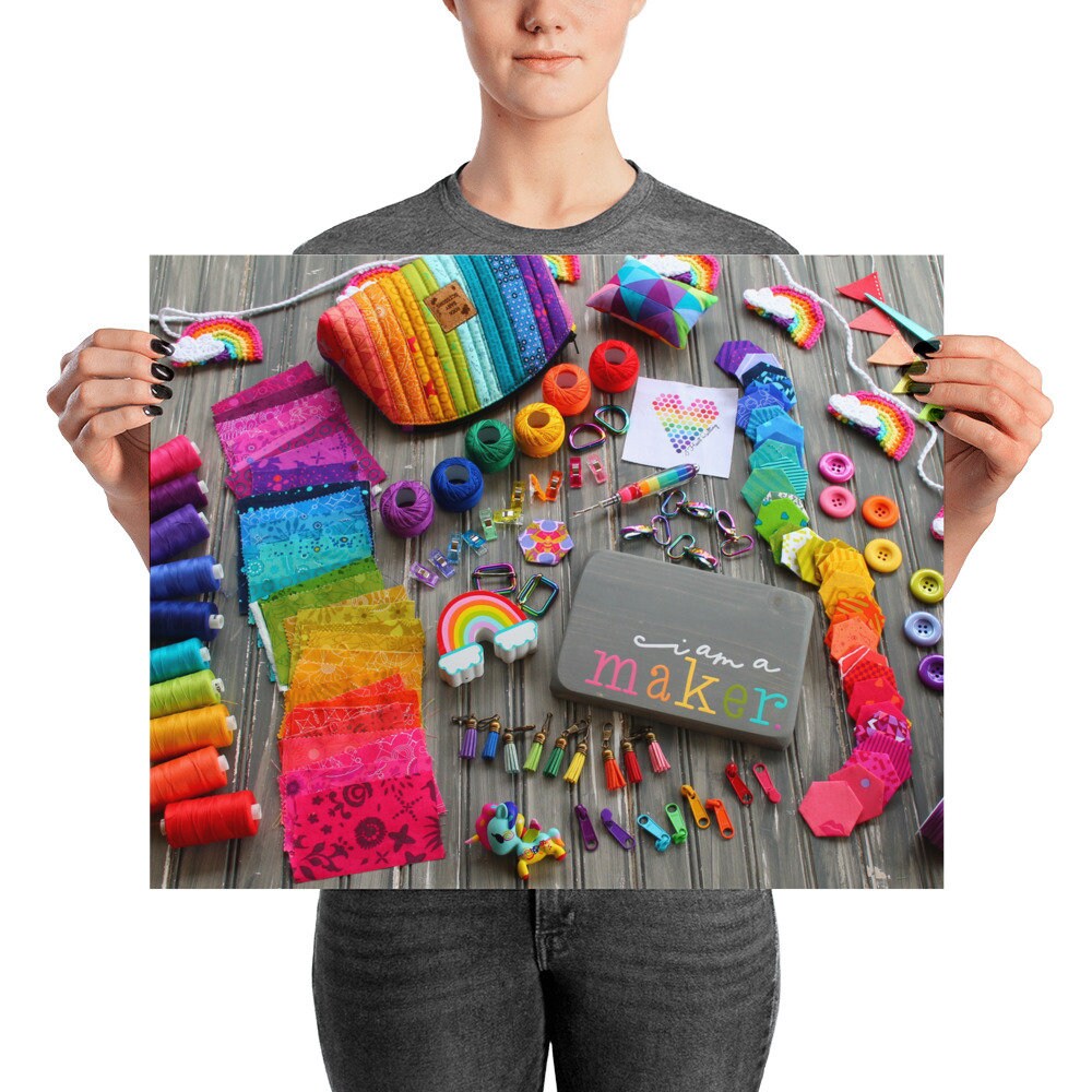 I Am a Maker Version 2.0 Printed Photograph Craft or Sewing - Etsy