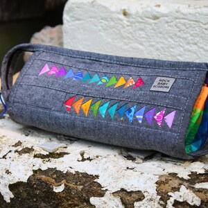 PREORDER Rainbow Flying Geese Sew Together Bag - Etsy UK