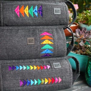 PREORDER Rainbow Flying Geese Sew Together Bag - Etsy UK