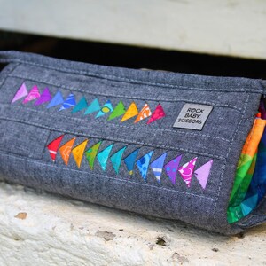 PREORDER Rainbow Flying Geese Sew Together Bag - Etsy UK