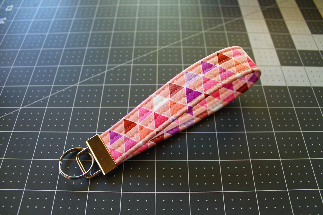 Triangles Key Fob - Etsy