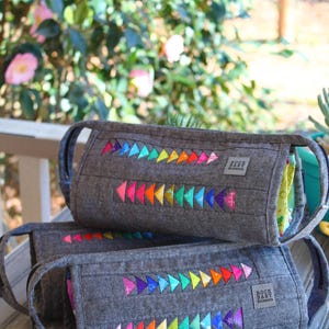 PREORDER Rainbow Flying Geese Sew Together Bag - Etsy UK