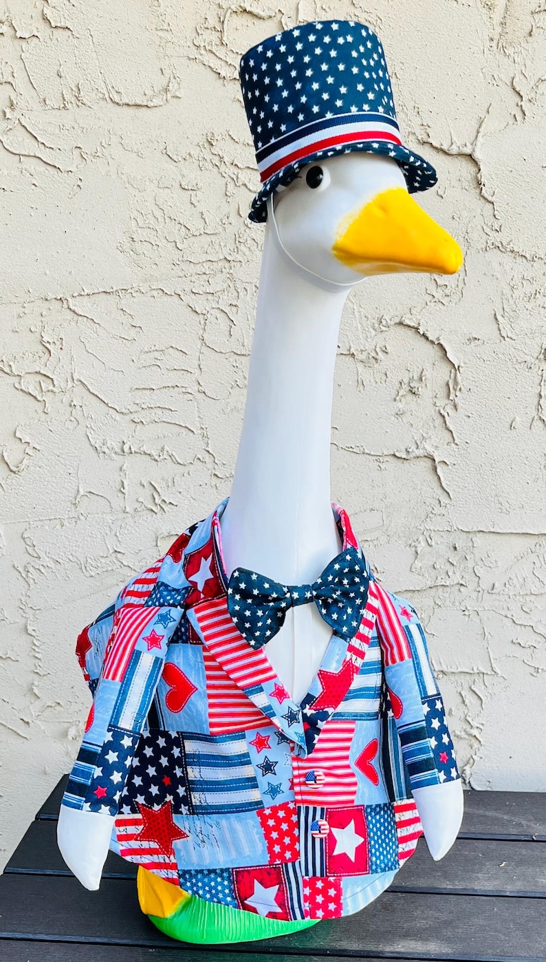 Tuxedo Sewing Pattern for 23" Porch Goose Digital Download - Etsy