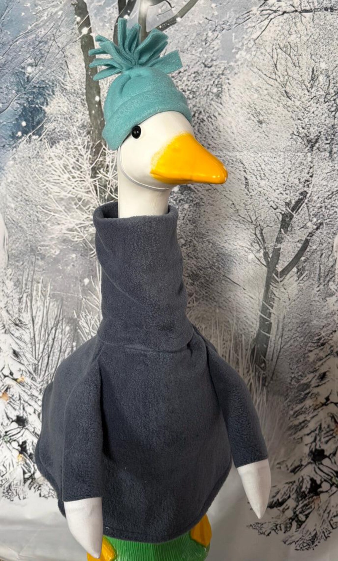 Winter Cozy Sewing Pattern for 23" Porch Goose Digital Download - Etsy