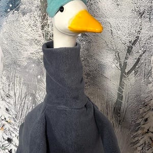 Winter Cozy Sewing Pattern for 23" Porch Goose Digital Download - Etsy