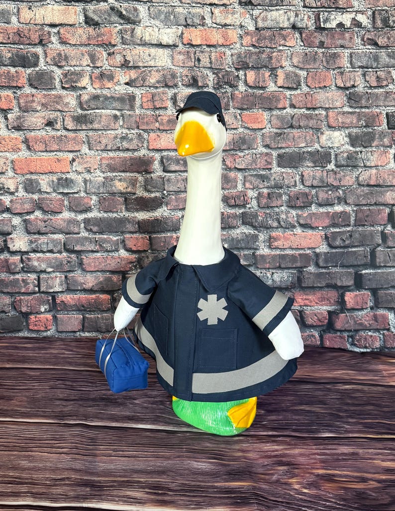 EMT Paramedic Sewing Pattern for 23" Porch Goose Digital Download First ...