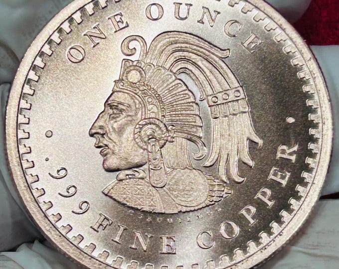2018 Aztec Calendar Copper Round – 1 Oz .999 Fine Bullion - Etsy