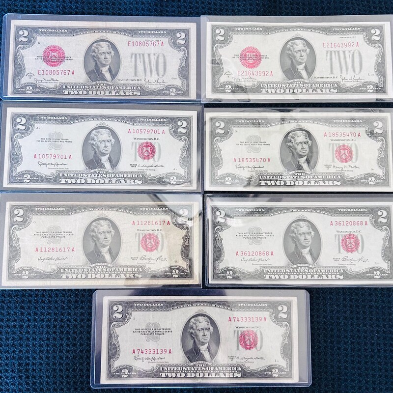 Us Paper Currency - Etsy