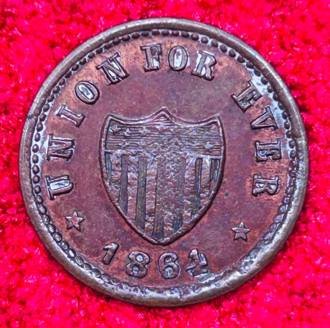 1864 Franz Sigel “union Forever” Civil War Token – Patriotic Bronze CWT ...