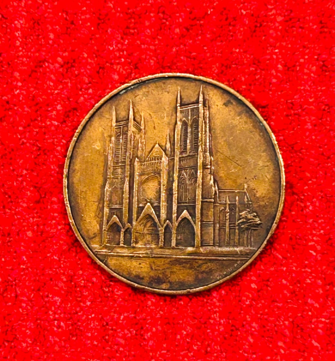 Cathedral Church of St. John the Divine Pilgrimage Souvenir Medallion ...