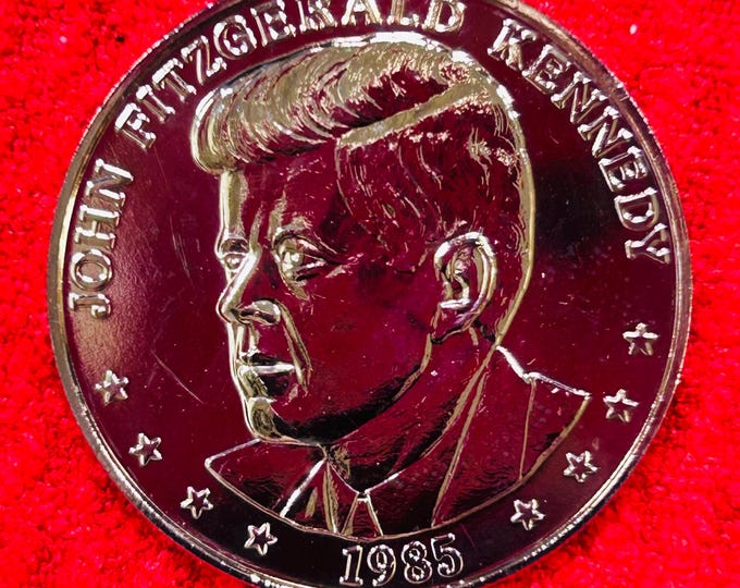 1985 JFK Double Eagle Commemorative Medal – John F. Kennedy Collectible ...