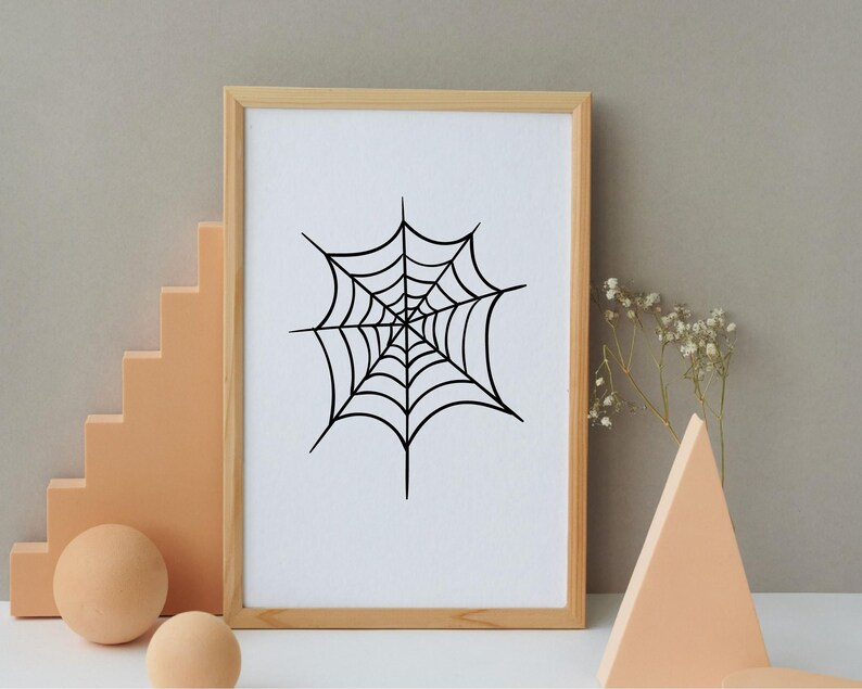 Spider Web SVG Bundle: Halloween Cricut & Silhouette Designs (digital ...