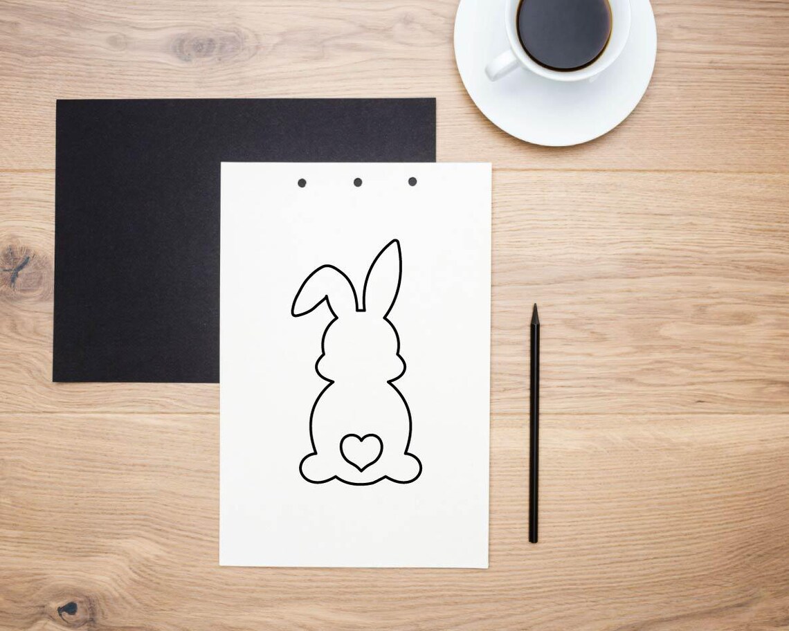 Rabbit SVG Bundle, Bunny Shape SVG , Rabbit Clipart, Rabbit SVG Cut ...