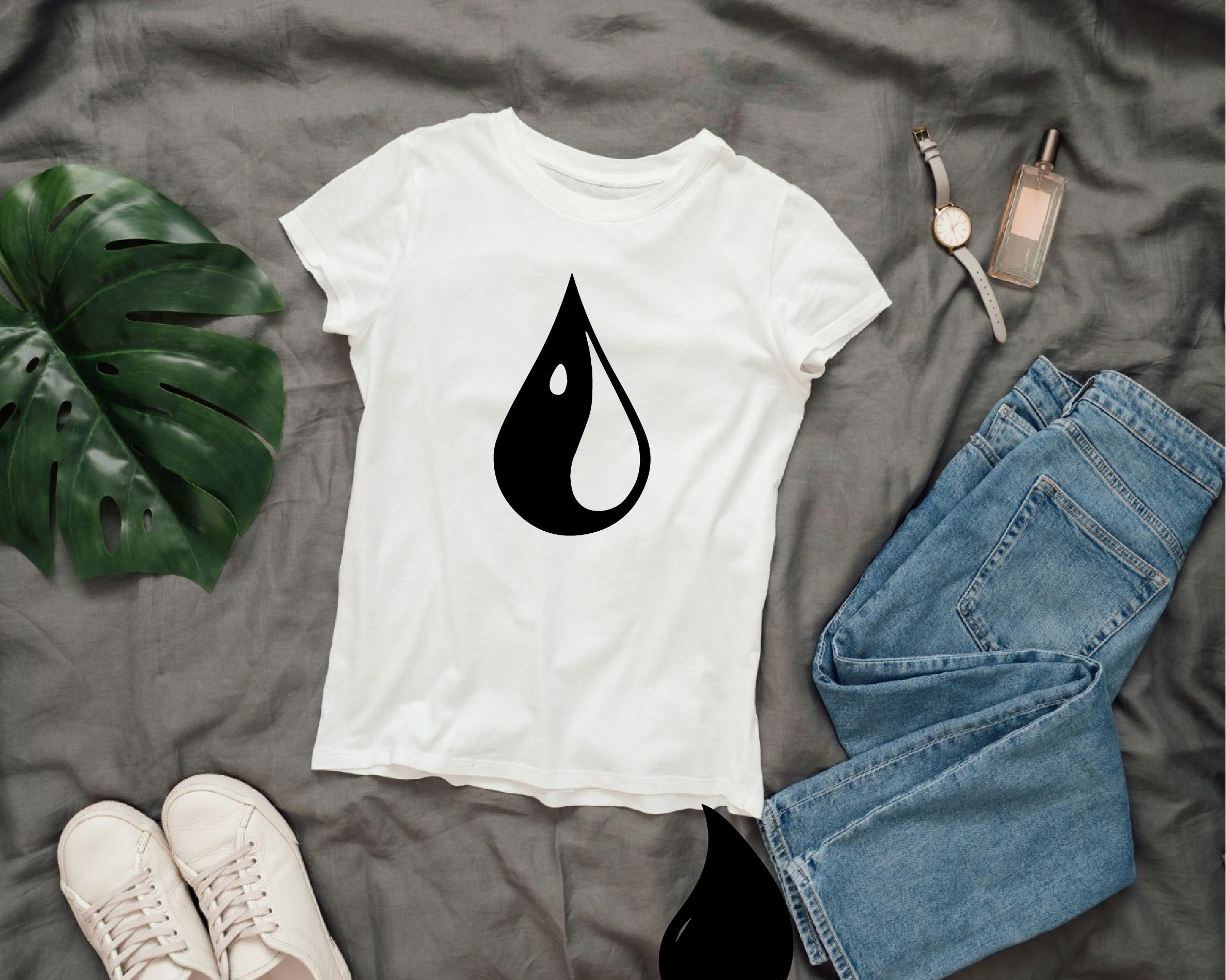 Water Drop SVG Bundle: Minimalist Graphics for Cricut & Silhouette ...