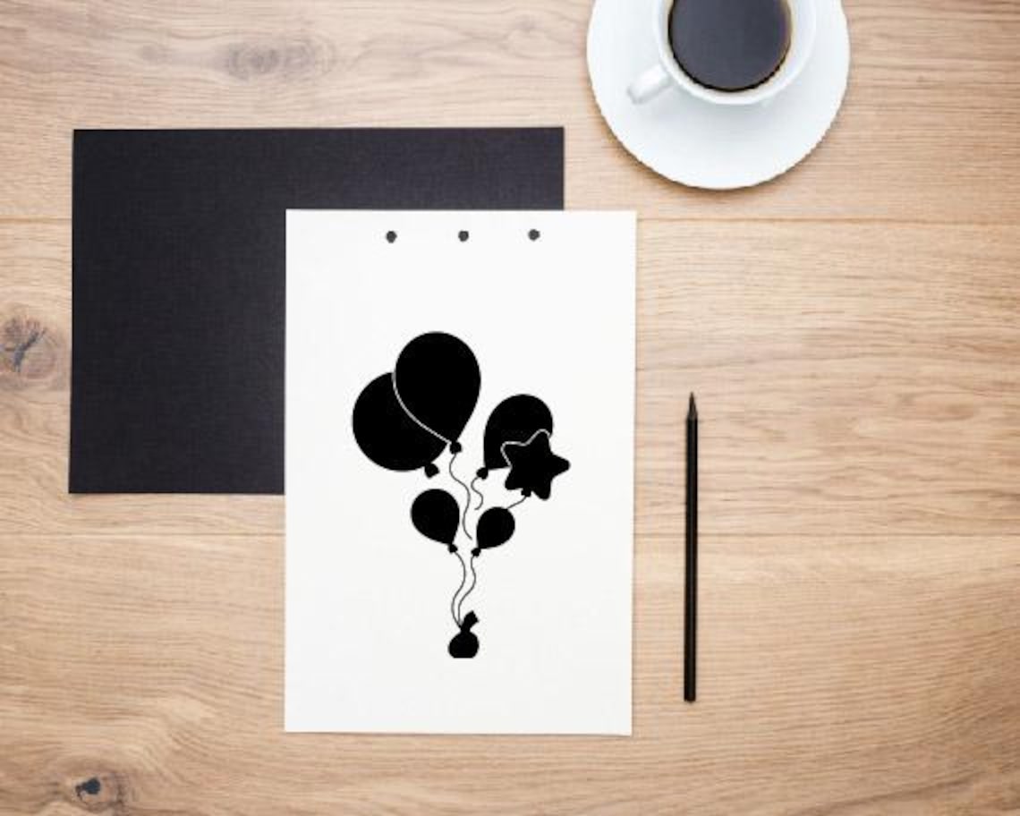 Balloon SVG Cut File Bundle, Party Clipart (digital Download) - Etsy