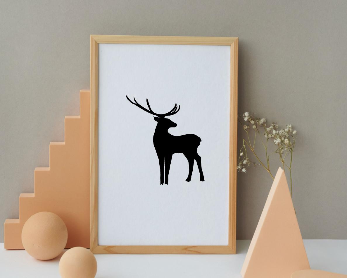 Deer SVG Bundle: Hunting, Antlers, Laser Cut Files (digital Download ...