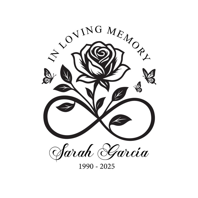 In Loving Memory Svg - Etsy